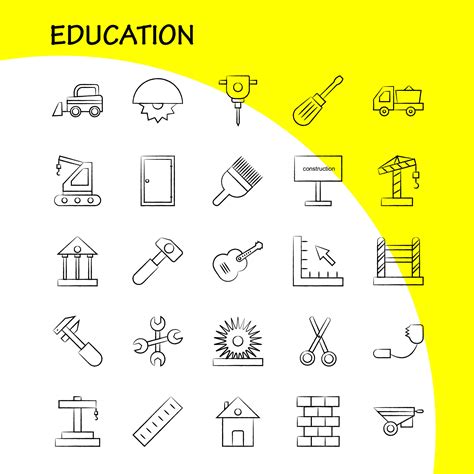 Fashion Hand Drawn Icons Set For Infographics Mobile Uxui Kit And Print