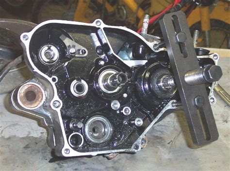 Dans Motorcycle Splitting The Crankcase