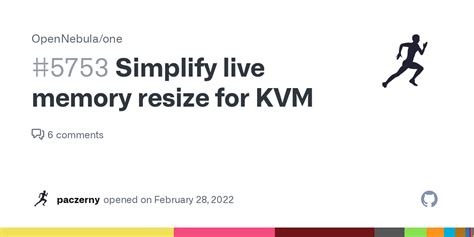 Simplify Live Memory Resize For Kvm · Issue 5753 · Opennebulaone · Github