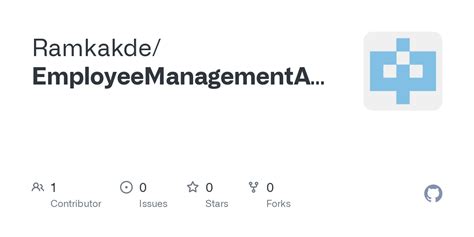 GitHub Ramkakde EmployeeManagementAPI