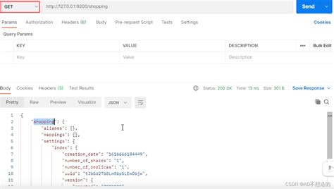 elasticsearch中索引和文档的增删改查 postman elasticsearch 删除索引 csdn博客