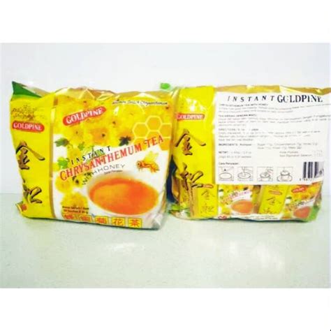 Goldpine Ci Hwa Cing Instant Chrysanthemum And Honey Flower Tea Shopee