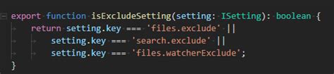 Could Extension Show His Setting As Exclude Setting Issue Microsoft Vscode GitHub