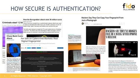 Technical Principles Of Fido Authentication Ppt