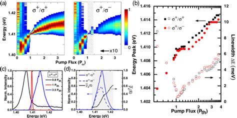 Color Online Time Integrated Polarized Spectra A 2d False Color