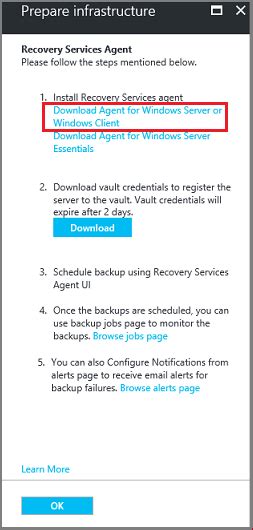 자습서 Azure에 Windows Server 백업 Azure Backup Microsoft Learn