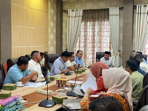 gelar rakor dengan perwakilan nhm pemprov malut dukung pemulihan