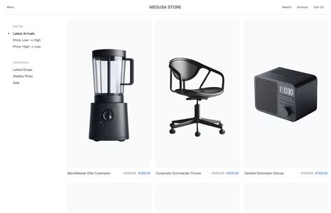 Medusa Next Js Commerce Template