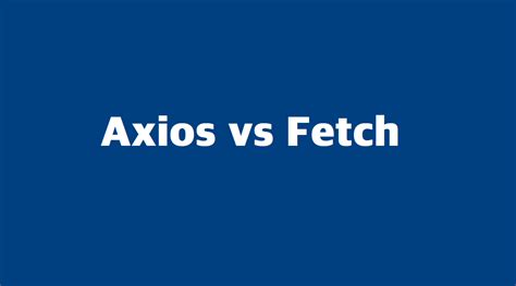 [react] Axios Fetch Api