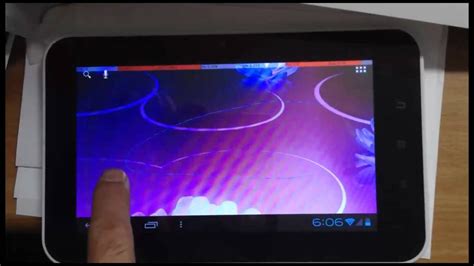 A10 Android Tablet Show Pointer Location For Touches Youtube
