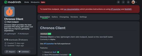 PolyMC Still Missing From Modpack Pages Issue Modrinth Knossos GitHub