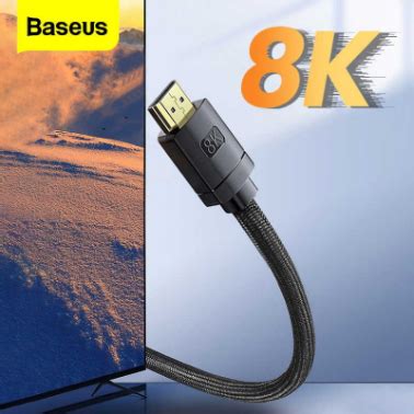 Baseus Baseus Hd Series Hdmi K To Hdmi K Adaptor Cable M