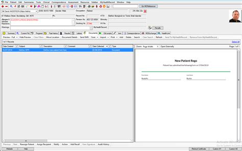 where can i locate form pdfs from hotdoc in my clinical software