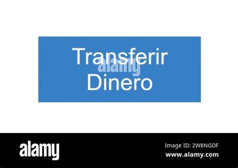 Spanish Mouse Cursor Slides Over And Clicks Transfer Money On Web Page Device Screen View Of