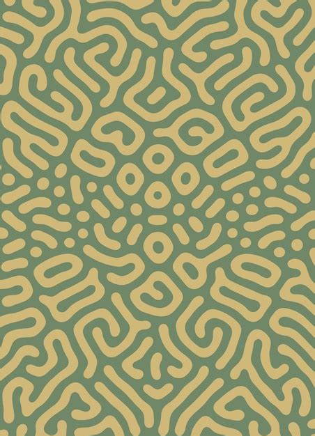 Premium Vector Turing Reaction Diffusion Pattern With Abstract Motion Vector Illustration Of