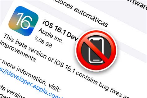 mucho cuidado con ios 16 1 la beta bloquea algunos iphone contra