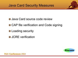 Java Card Security PDF