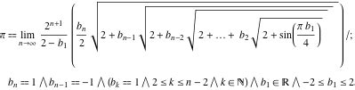 Pi Limit Representations