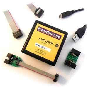 Kanda Atmel AVR UPDI Programmer For ATtiny ATmega AVR Microcontrollers AVR ISP And JTAG