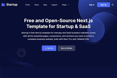 Startup Nextjs