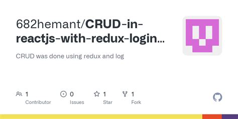 GitHub Hemant CRUD In Reactjs With Redux Login Signup CRUD Was Done Using Redux And Log