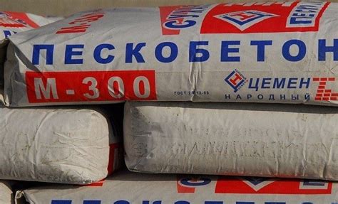 Пескобетон М300: технические характеристики, состав, пропорции
