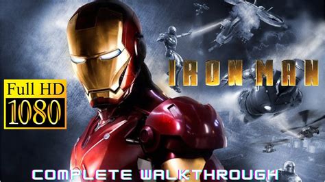 Longplay of Iron Man (Xbox 360,2008)-Complete Walkthrough in HD - YouTube
