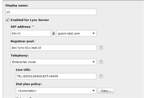 Solved Cube Help Please Voip Dial Peer To Lync Cisco Community