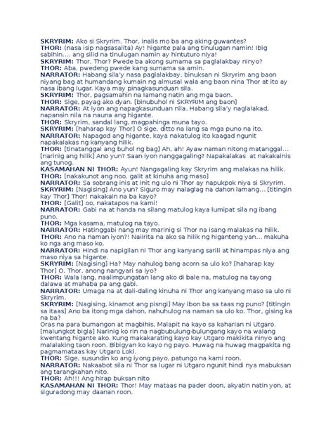 Pdf Sina Thor At Loki Ii Script Dokumentips Pdf Sina Thor At Loki Ii Script Dokumentips