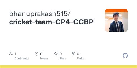 Github Bhanuprakash515 Cricket Team Cp4 Ccbp Bhanu Prakash Kurugodu