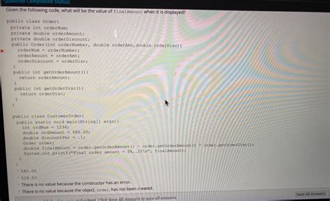 solved consider the following method with an array as