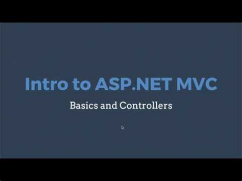 NET Intro To ASP NET Core MVC Controllers NET Tags
