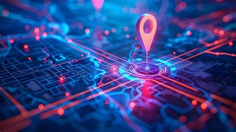 a digital map displaying a location with two pins set representing ai