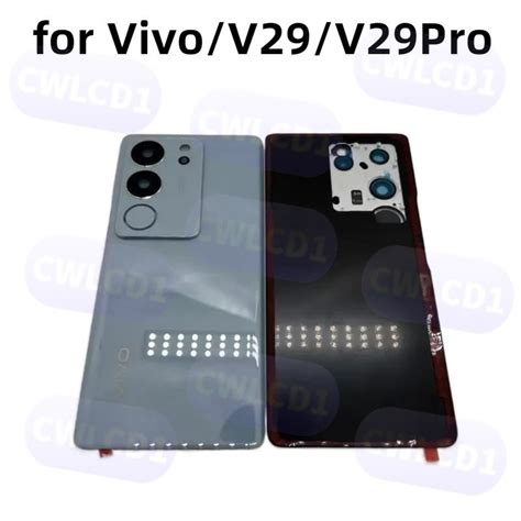 Suitable For Vivo V29 V29Pro Battery Back Cover With Camera Lens Cover On The Back Shopee