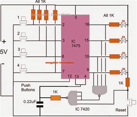 Solved Design Fastest Finger First Indicator Circuit