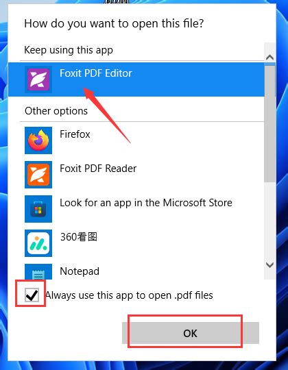 How To Set Foxit As The System Default Viewer When The Default Keeps