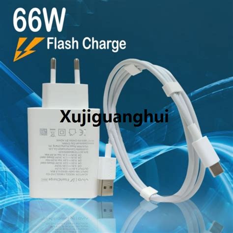 Xujiguanghui Vivo 66 Watt Flash Charger With 66 Watt Tc Cable Vivo All