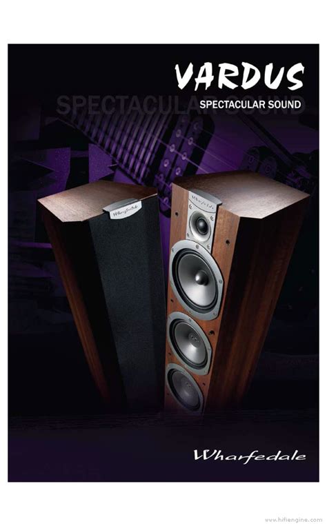 Wharfedale Vardus Series Product Brochure | HiFi Engine