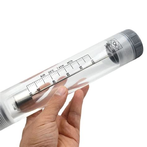 Lzm 40g Rotameter Flow Meter Acrylic Pipeline Flow Meter For Pure Water