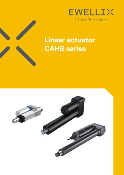 Cahb 10 For Industrial Applications Ewellix