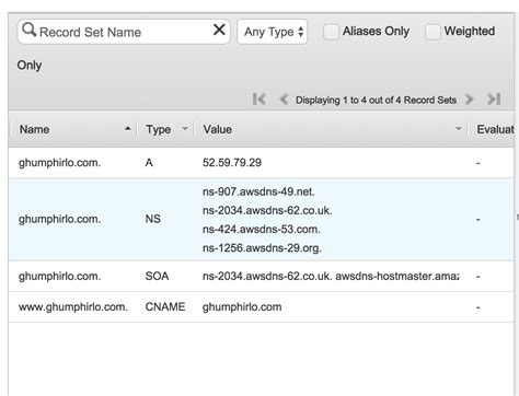 amazon web services unable to connect godaddy domain with route 53