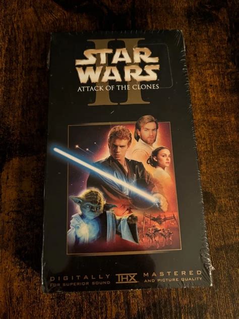 Star Wars Episode Ii Attack Of The Clones Vhs New Sealed £1489