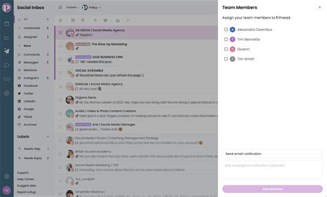 Social Media Inbox Reply To Comments Dms And More
