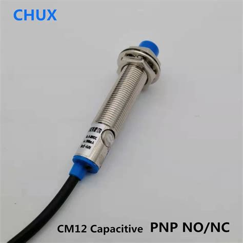 용량 성 근접 센서 Pnp 12mm Cm12 4 Dpapb Nonc 0 4mm 거리 정전 용량 근접 스위치 감지스위치