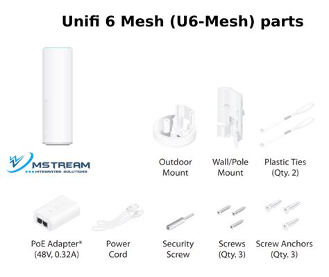 Unifi 6 Mesh Ubiquiti (U6-Mesh) Купити Access Point Wi-Fi6 U6 Mesh ...