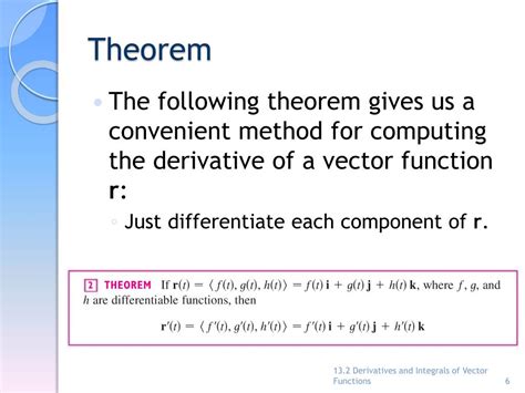 Ppt Chapter 13 Vector Functions Powerpoint Presentation Free