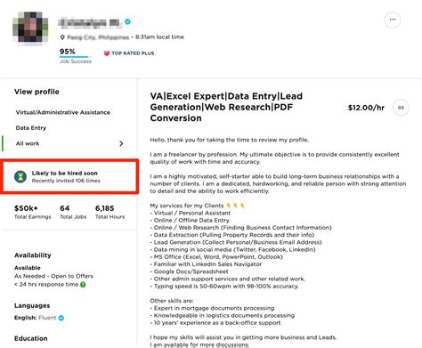 create a professional overview for upwork in an hour with template script