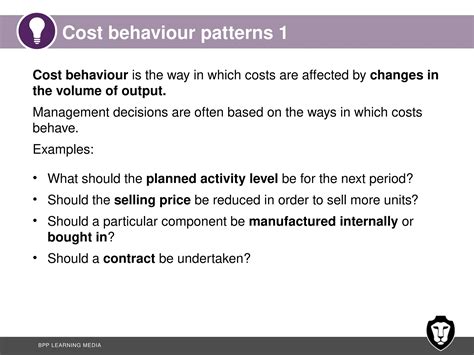 Chapter 3 Cost Classification And Behaviour 1 Pptx