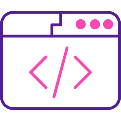 Coding Generic Color Outline Icon