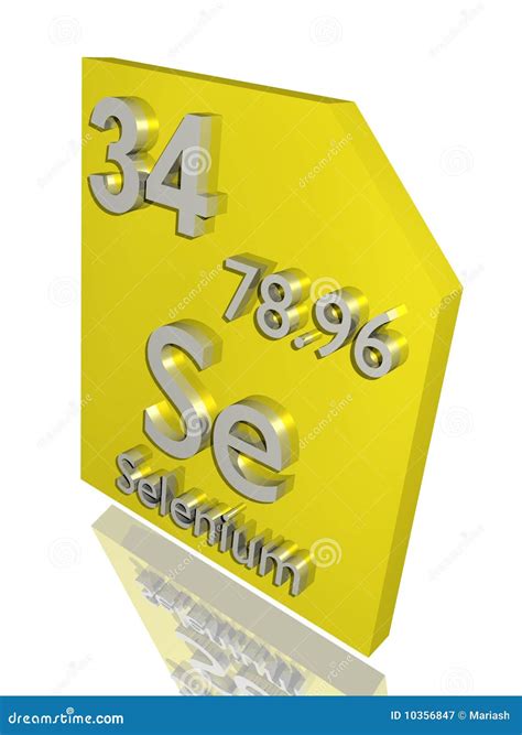selenium stock illustration illustration of reflecting 10356847